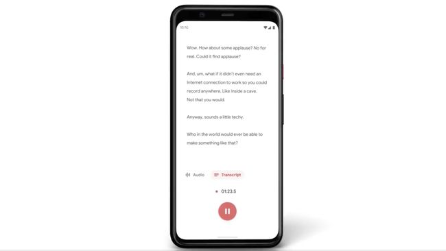 Google Recorder is a real-time transcription app that even works when ...