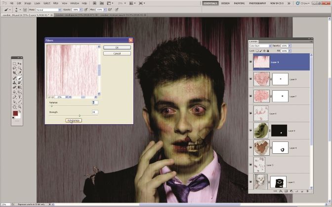 How to turn a portrait into a zombie using Photoshop | Digital Camera World