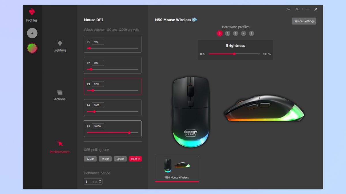 Cherry XTRFY M50 Wireless review | Tom's Guide