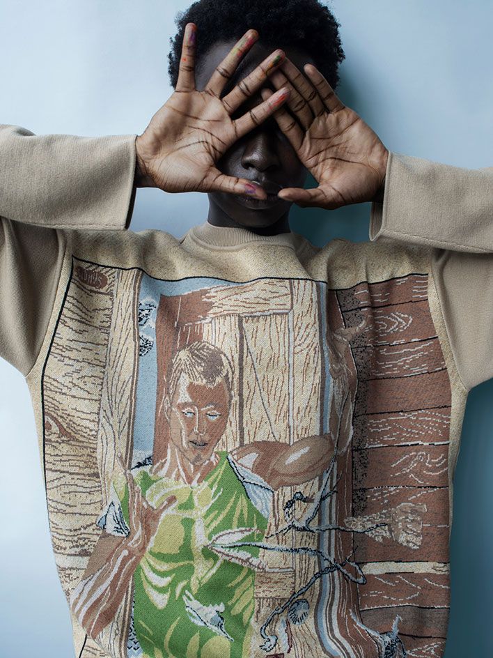 Men's knitwear designs which are wearable works of art | Wallpaper