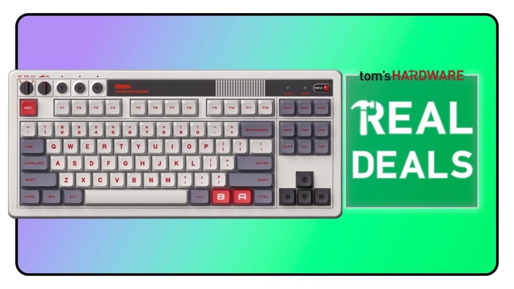 8BitDo's Famicom-inspired retro keyboard drops to an all-time low of ...