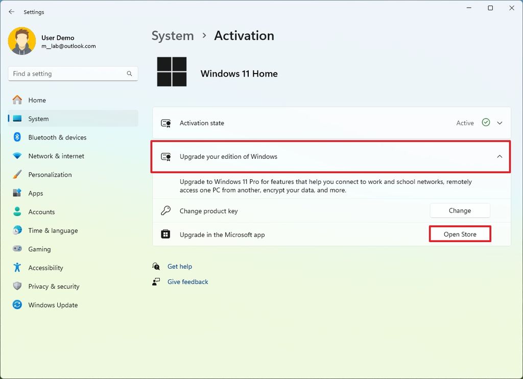 How to upgrade your PC running Windows 11 Home to Windows 11 Pro ...