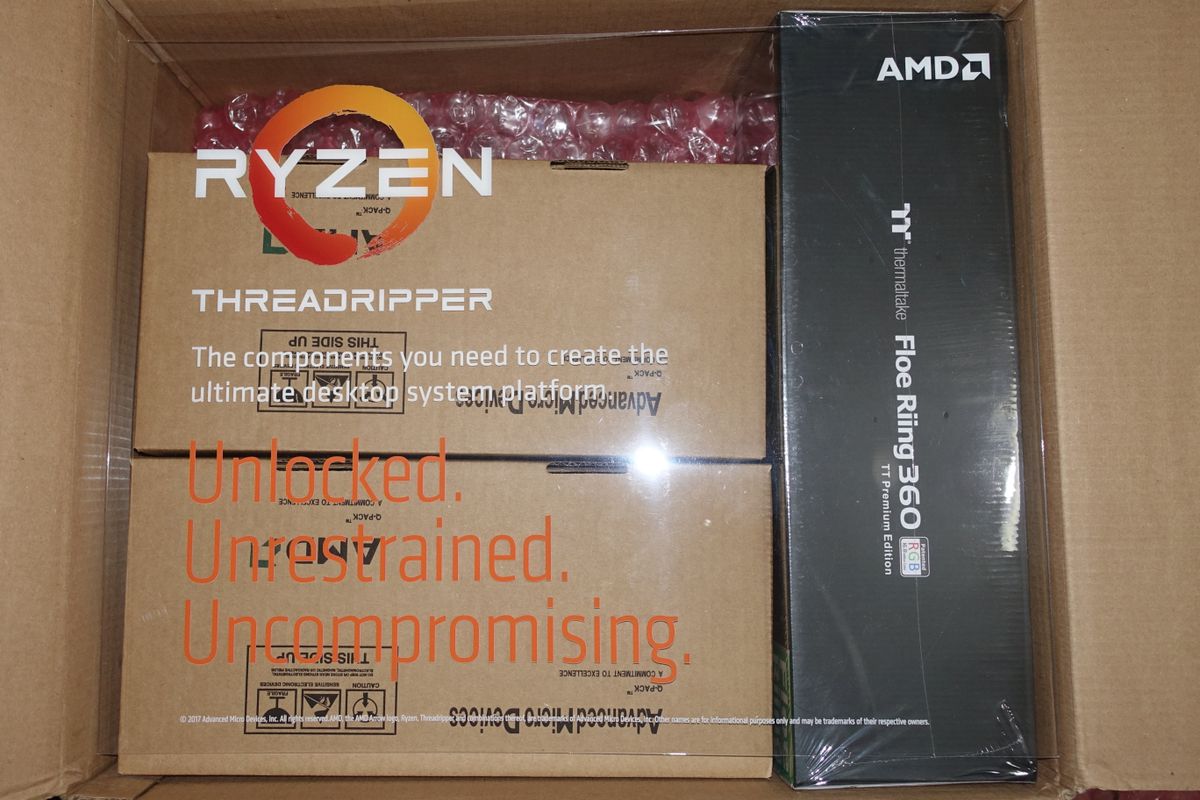AMD Threadripper: Unboxing | Tom's Hardware