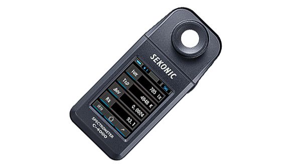 The Sekonic Spectrometer C-4000 is a portable light-measuring solution ...