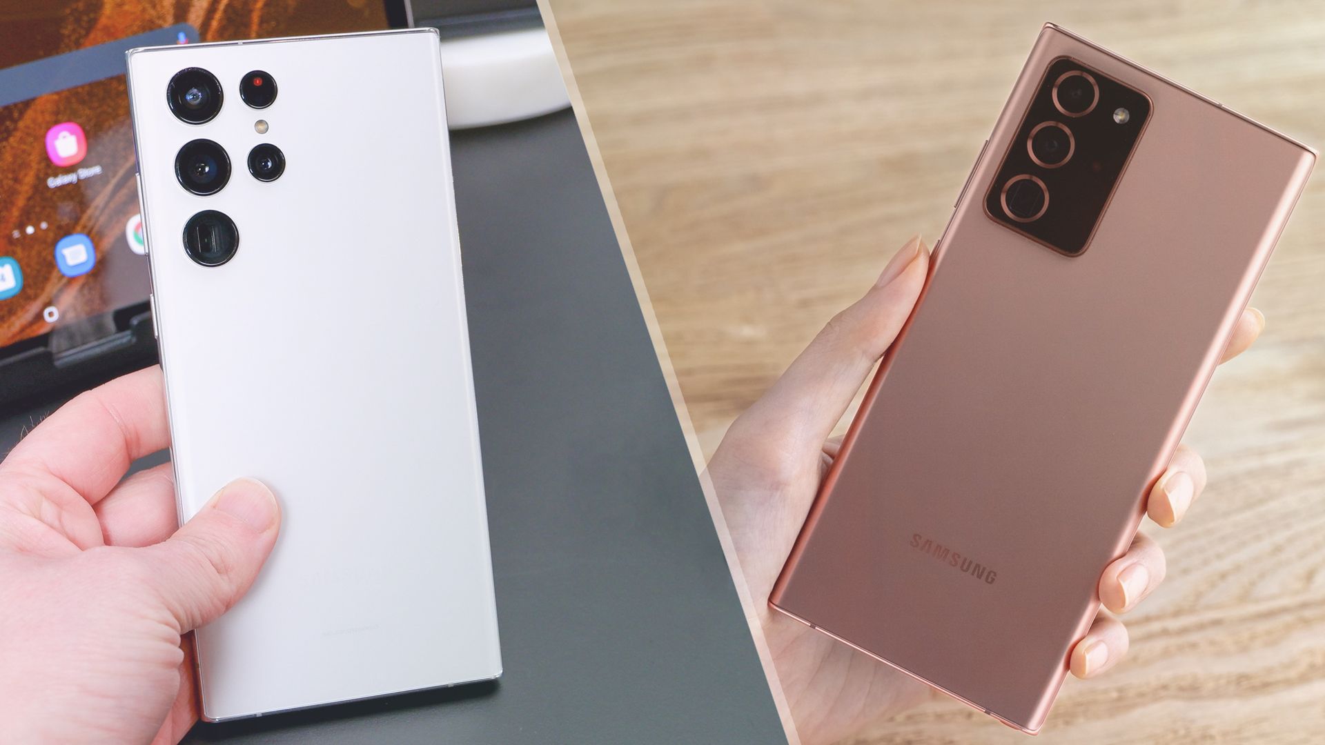 Samsung Galaxy S22 Ultra vs. Galaxy Note 20 Ultra — what are the ...
