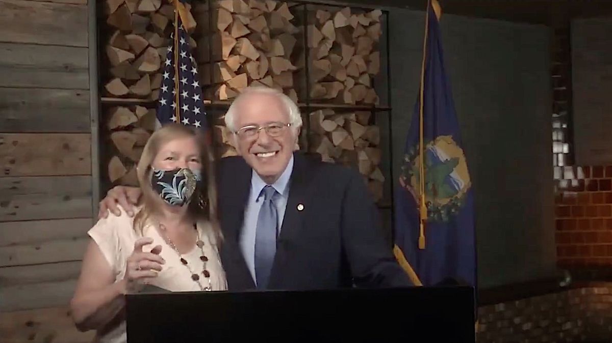 Watch Bernie Sanders, Gretchen Whitmer warm up for DNC speeches in ...