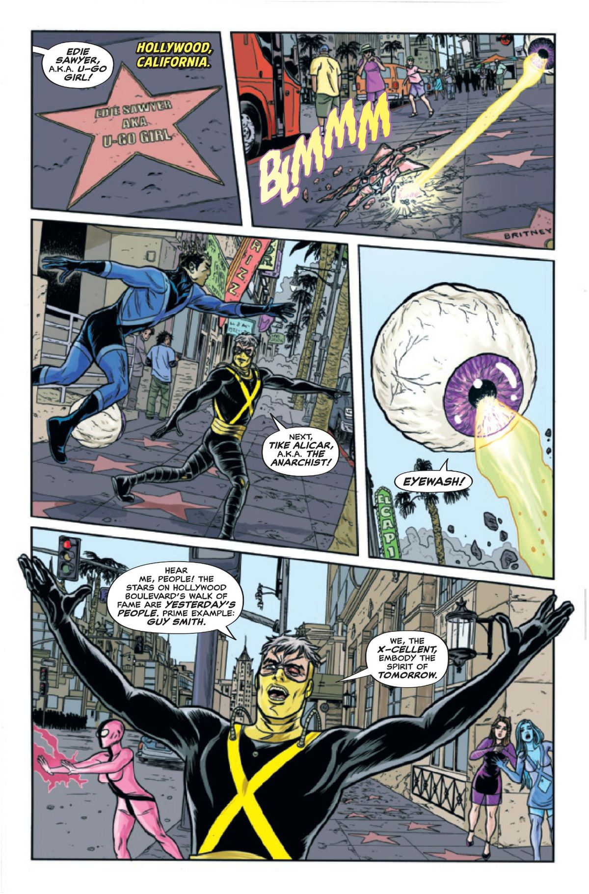 X-Statix gets blasted right off the Walk of Fame in The X-Cellent #3 | GamesRadar+