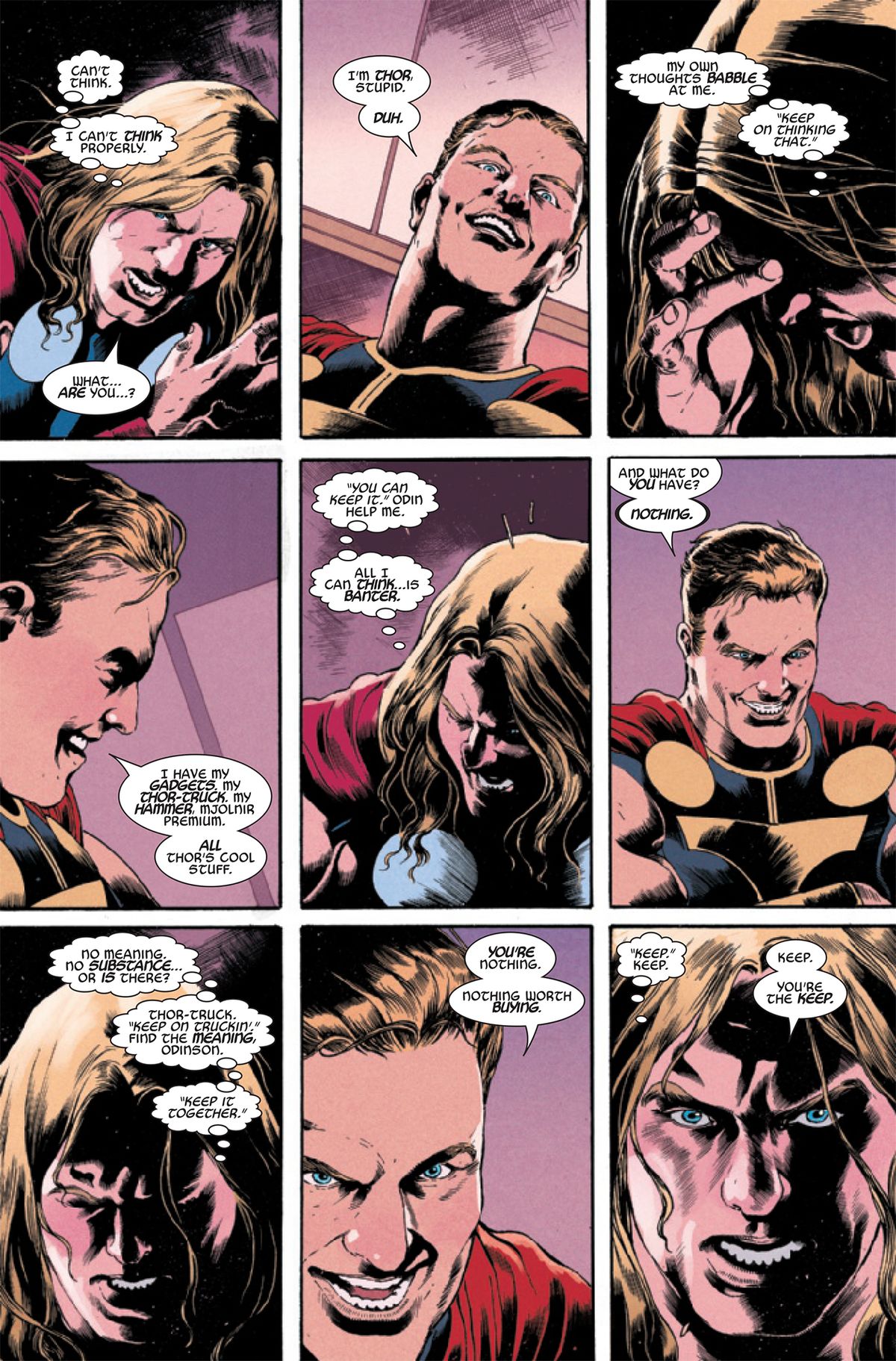 The real Thor comes face-to-face with his capitalist villain ...