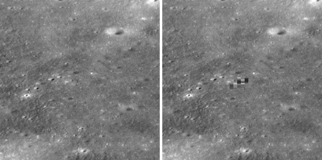 A NASA spacecraft spotted something weird orbiting the moon. It was ...