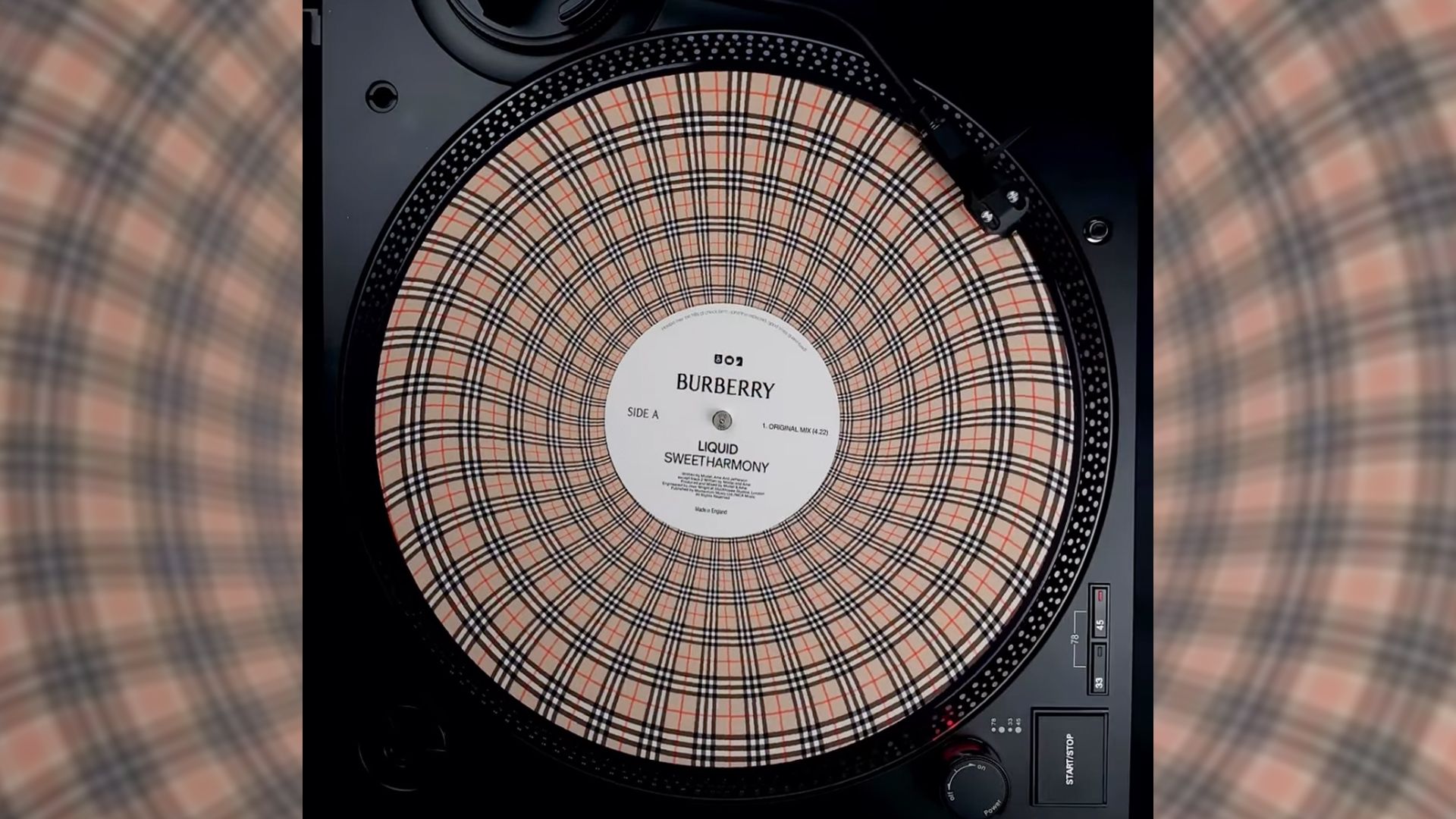 I can’t take my eyes off Burberry’s optical illusion vinyls | Creative Bloq