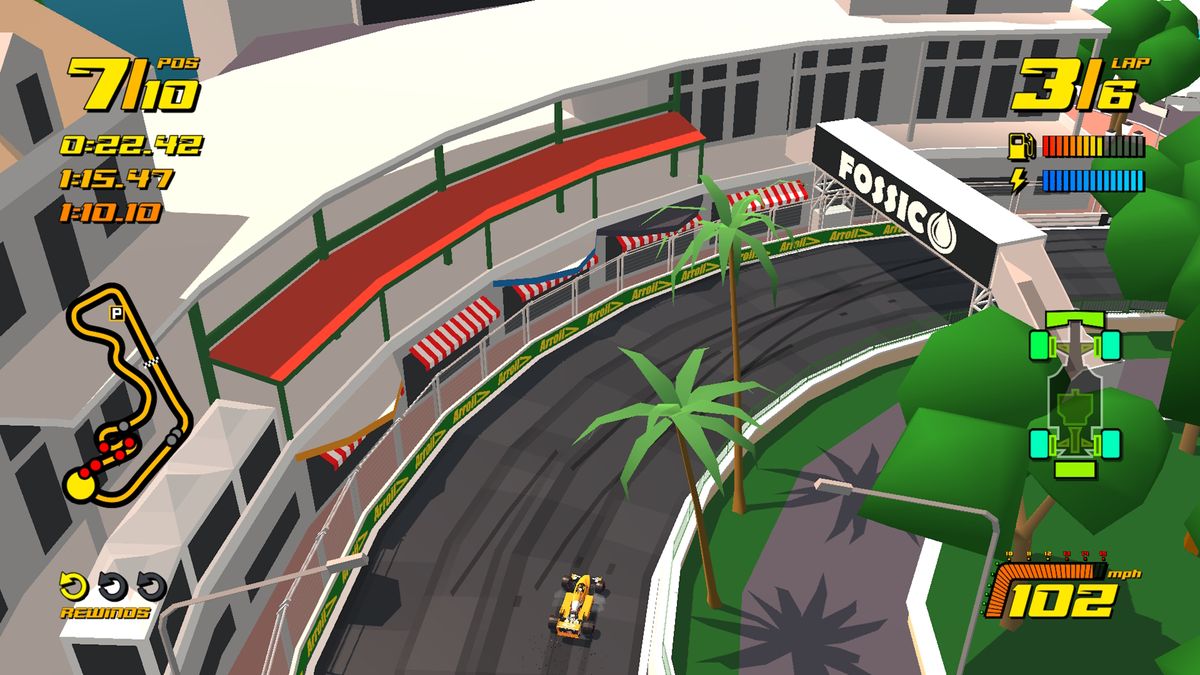 This upcoming arcade racing game promises to be a throwback to the '90s ...
