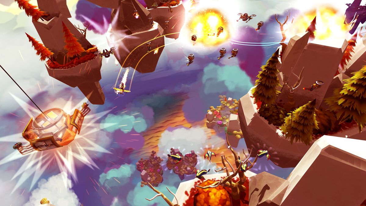 Catch fish in the sky in Airheart, a "dieselpunk action game" now on ...