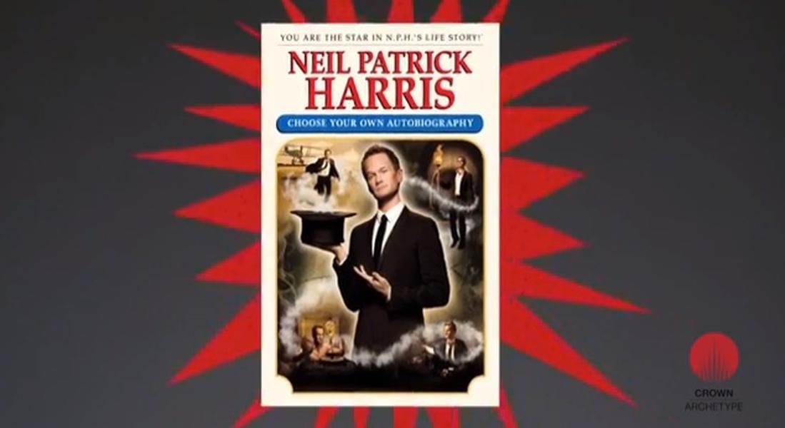 Neil Patrick Harris lets the reader choose their own adventure in his ...