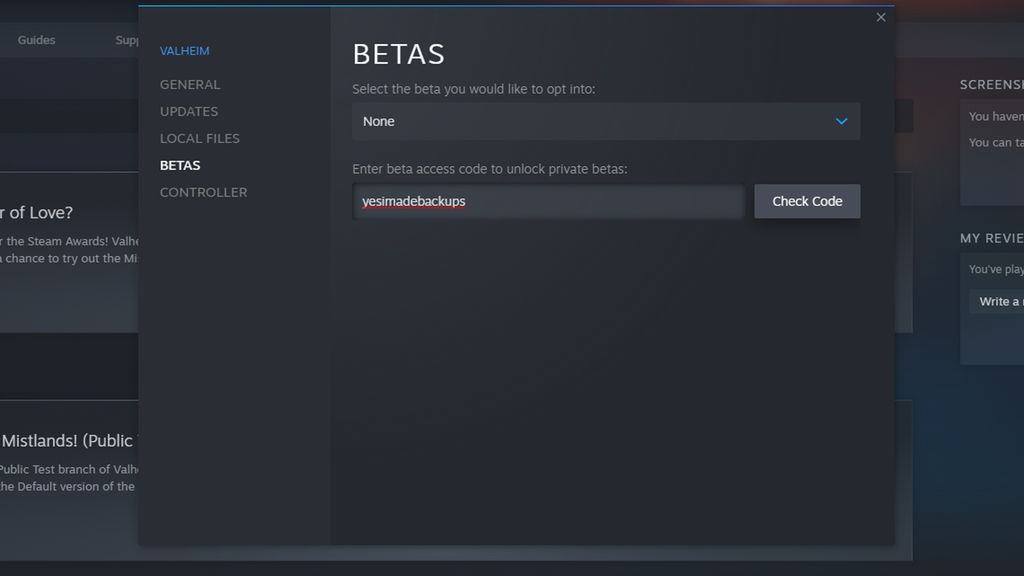 How to join the Valheim Public Test Server | GamesRadar+