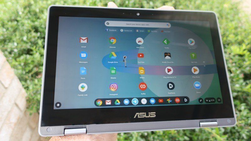 How to use the new tablet swipe gestures on a touchscreen Chromebook ...