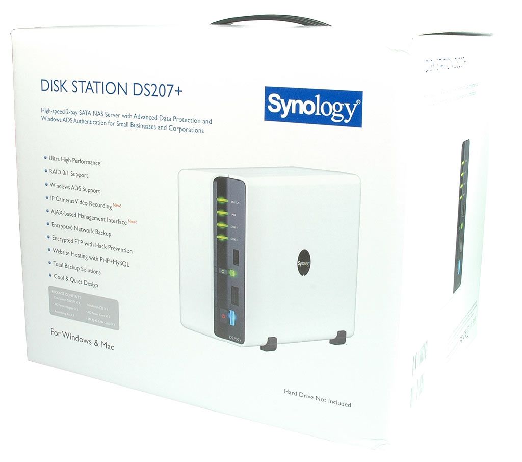 Configuration and Operating Cost - Synology DS207+: Getting NAS Into ...