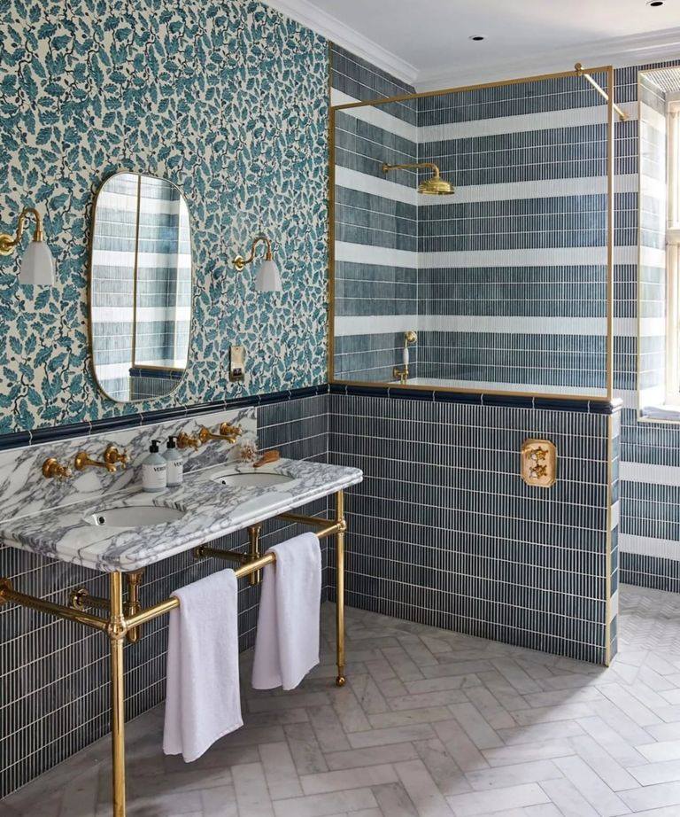 Stripe tile layouts are trending, but would you commit to the look ...