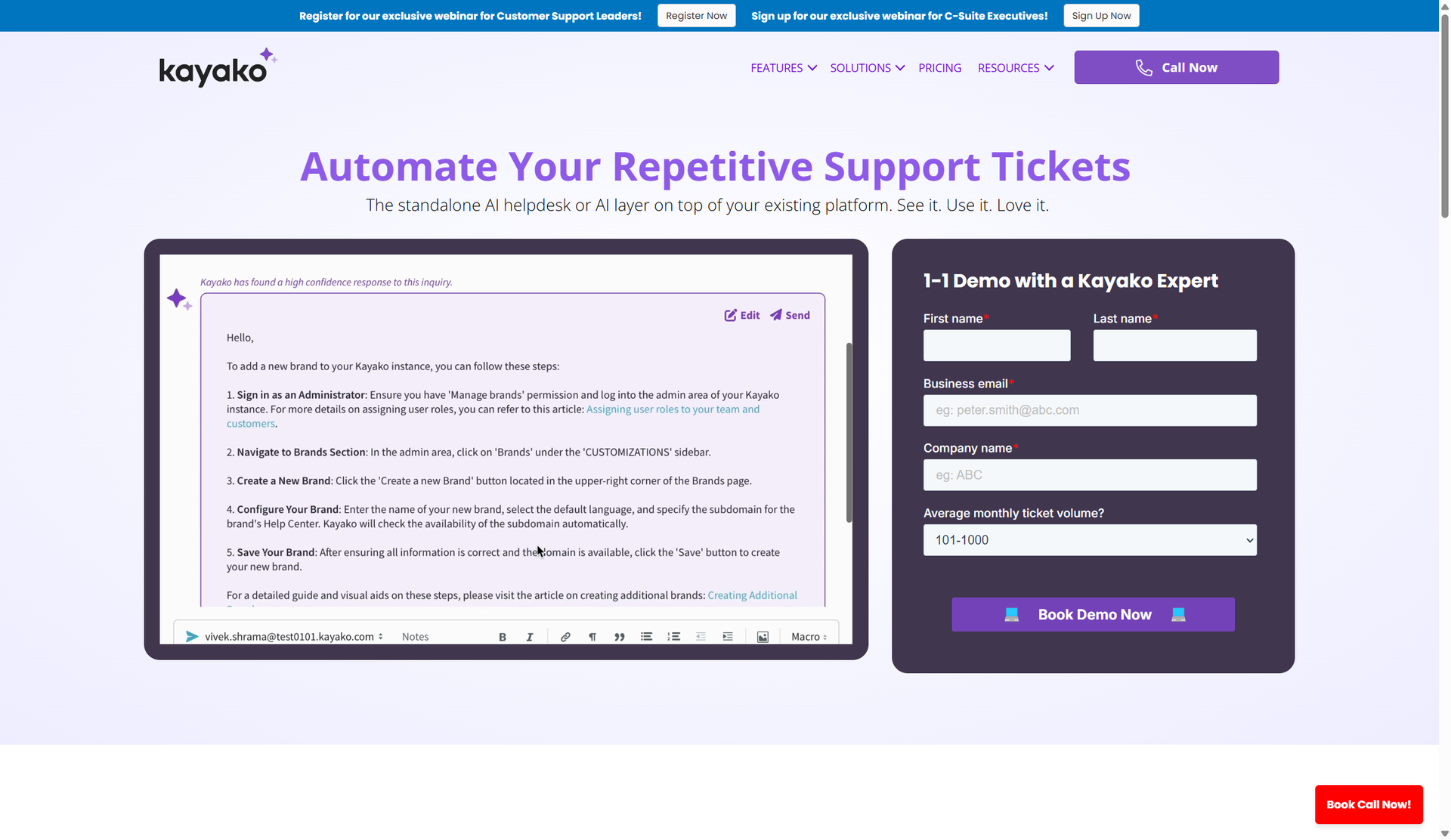 I tested Kayako, a solid help desk platform with strong ticketing and ...