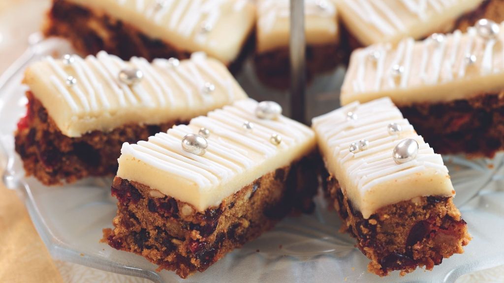 Christmas Cake Tray Bake | Dessert Recipes | Woman & Home
