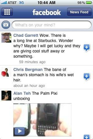 Facebook App: An iPhone vs. Droid Quick Comparison | iMore