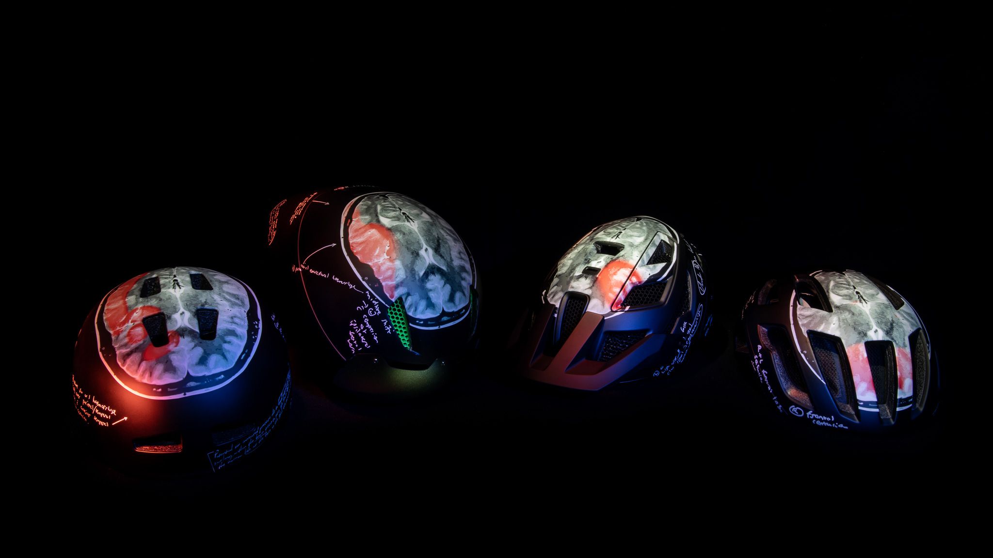 Endura create thought-provoking bike helmets with graphic post-crash ...