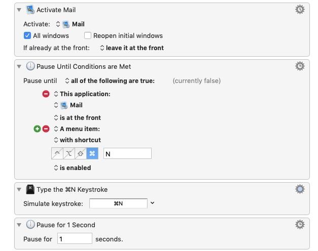 How to use Keyboard Maestro to automate sending an email to a group of ...