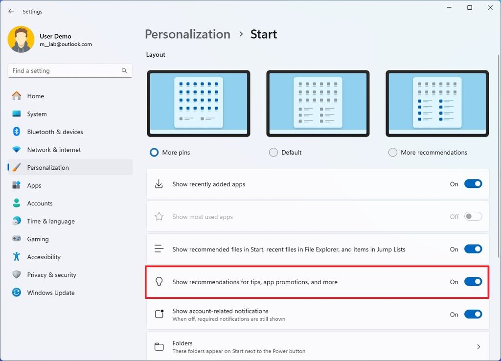 What's new with Taskbar and Start menu on Windows 11 version 24H2 (2024 ...