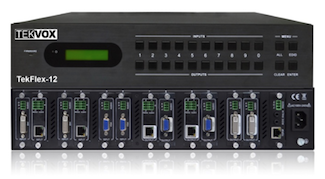 TEKVOX to Debut TekFlex-12 Switchers at InfoComm | AVNetwork