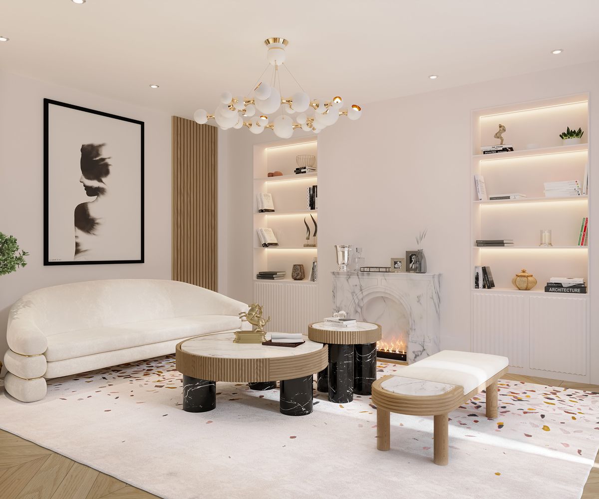 Living room storage ideas to keep your space feeling calm | Homebuilding