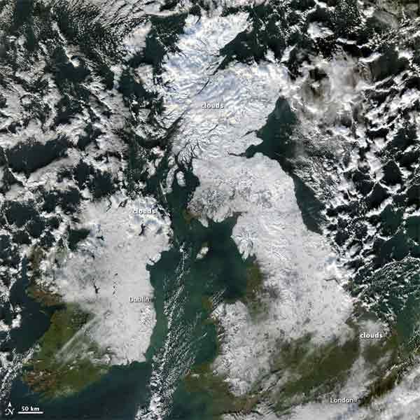 Images: World's Snow Cover Seen from Space | Live Science