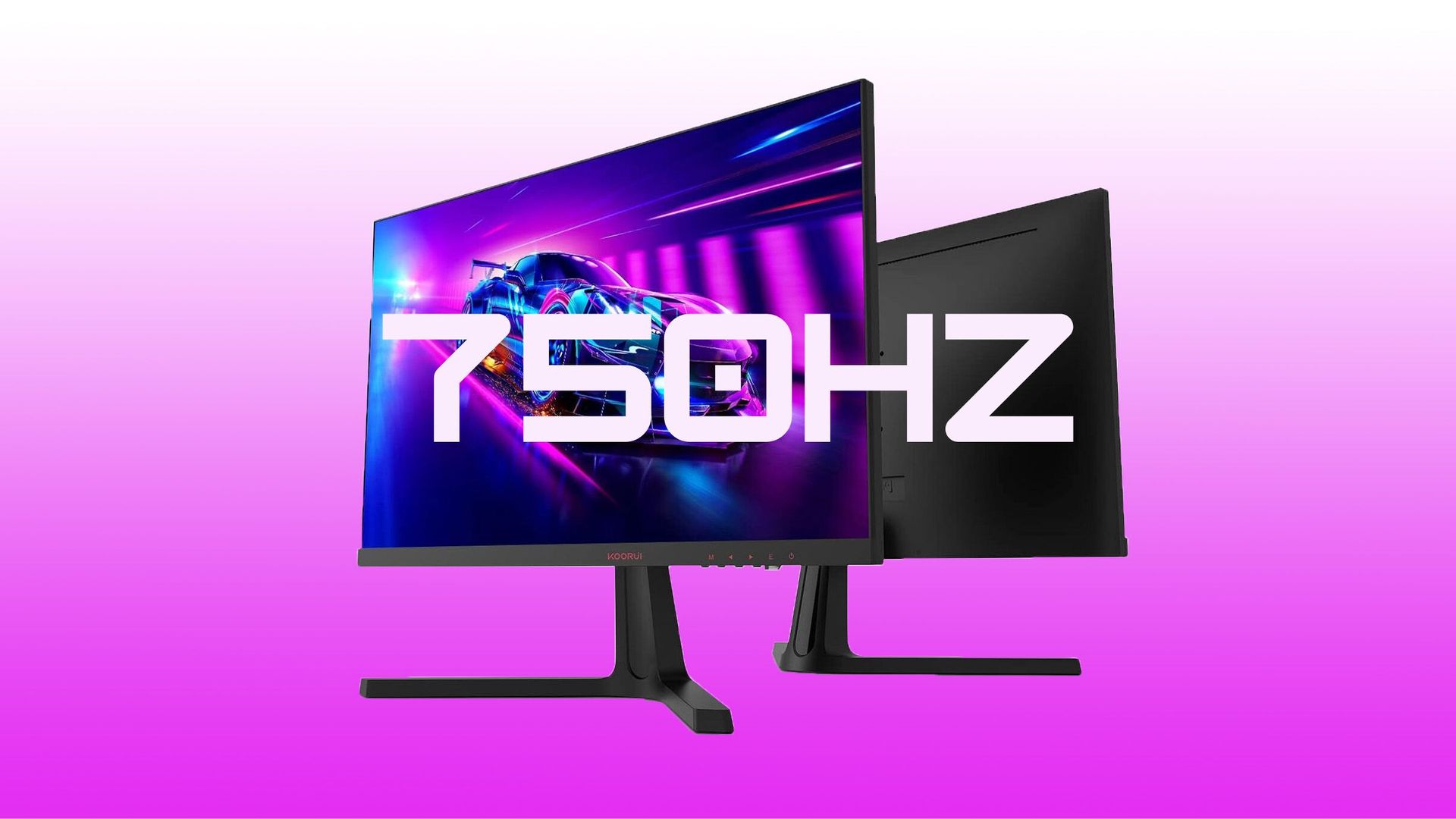 Koorui to demo the 'world's first' 750 Hz gaming monitor at CES — TN ...
