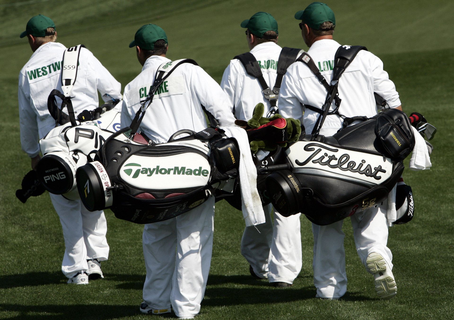 Why Do All Caddies Wear White Jumpsuits At The Masters? | Golf Monthly