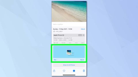 How to edit photo metadata in iOS 15 | Tom's Guide