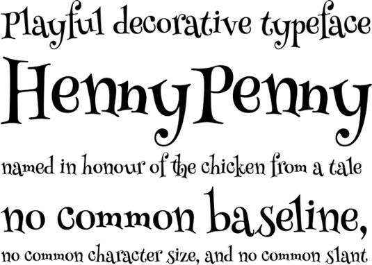 Font of the day: Henny Penny | Creative Bloq