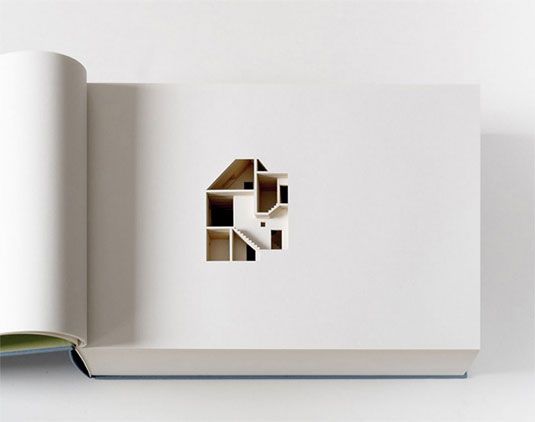 House's negative space showcased in flip book | Creative Bloq