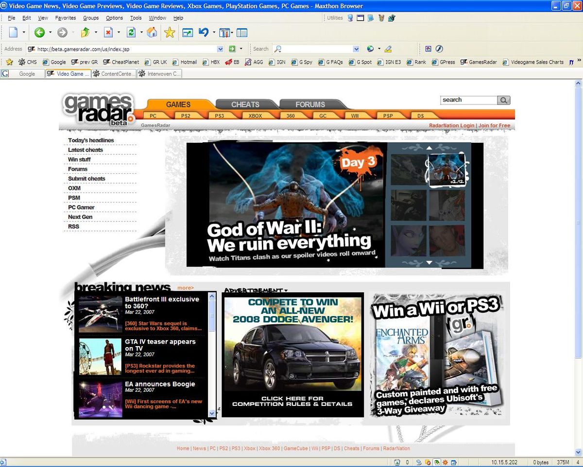 See GamesRadar's new nav before the rest of the world | GamesRadar+