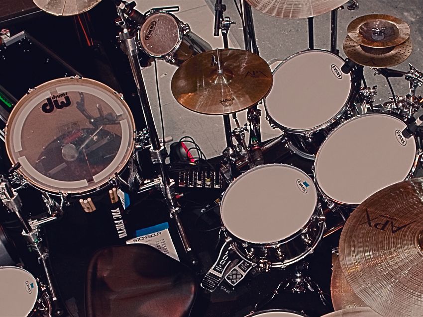 Stone Sour's drum setup in pictures: Roy Mayorga shows off his kit ...