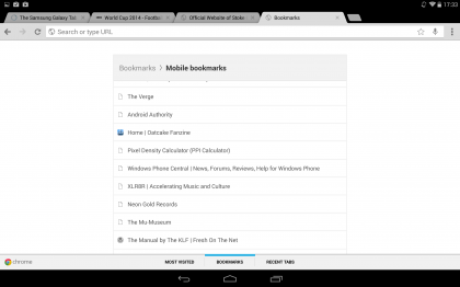 Messaging and browser - Messaging and browser - Google Nexus 10 review ...