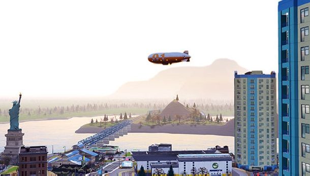 SimCity gets Airships DLC, yours for 8.99 luftballons | PC Gamer