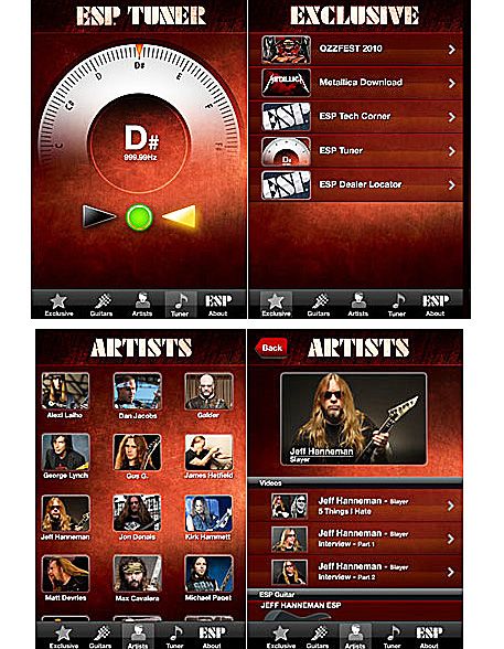 ESP Experience iPhone app launched | MusicRadar