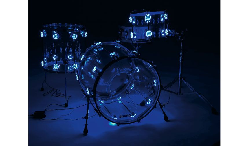 Chequerplate Drums LED Series Kit review | MusicRadar