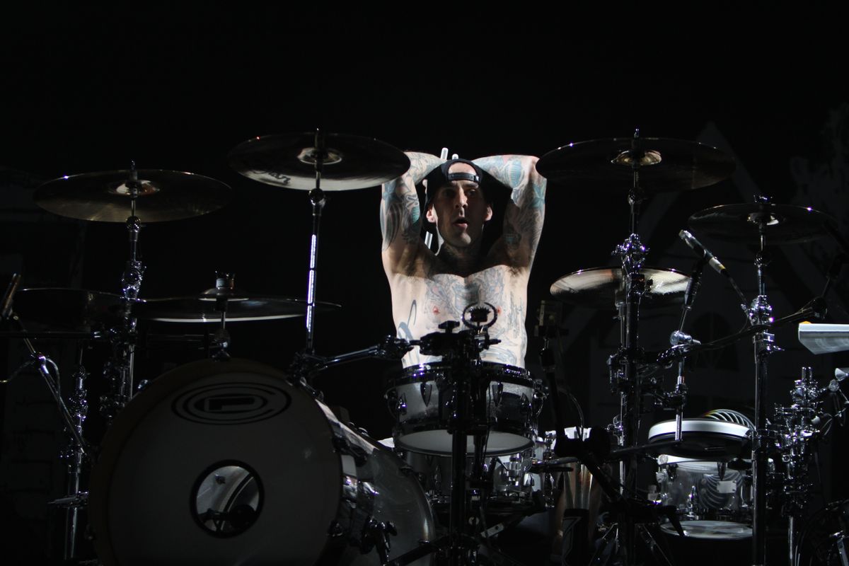 In Pictures: Travis Barker live with Blink-182 | MusicRadar