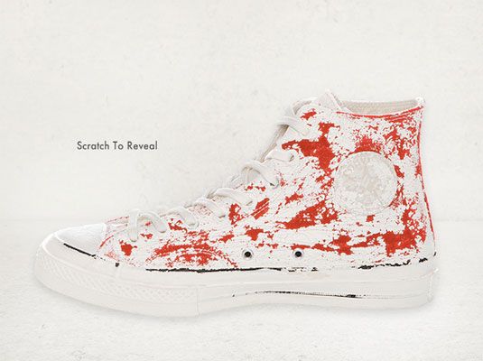 Scratch-off sneakers reveal their true colours | Creative Bloq