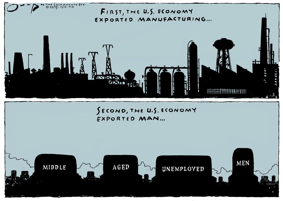 Editorial cartoon U.S. Economy exports | The Week