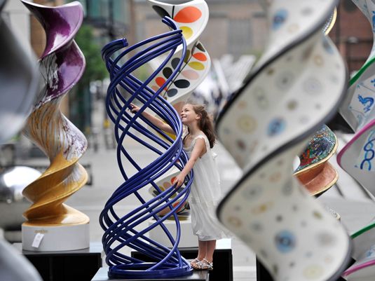Stunning sculptures create art from DNA | Creative Bloq