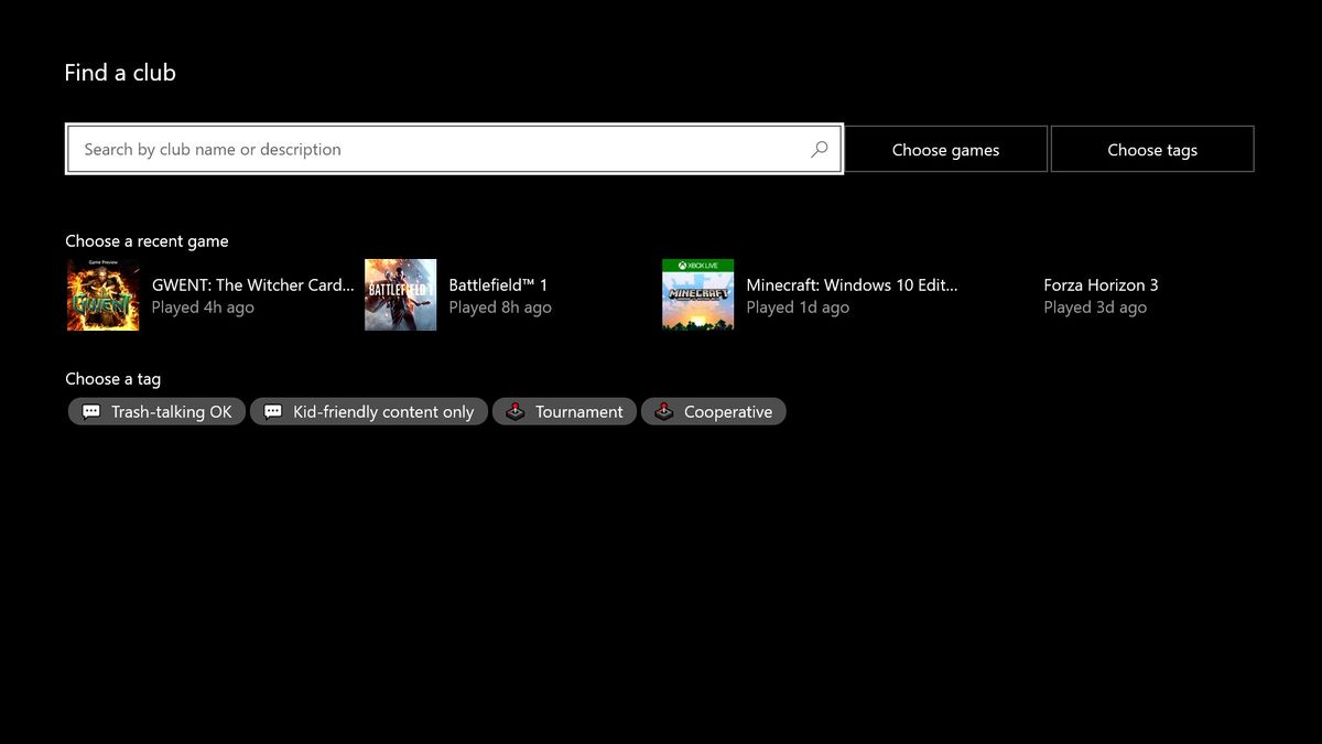 How to join and leave a Club on Xbox One and Windows 10 | Windows Central
