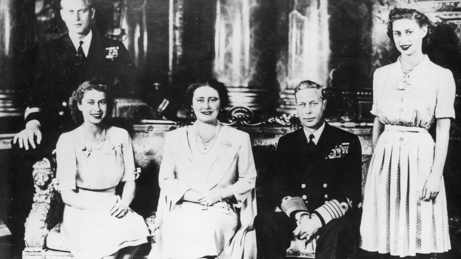 See Queen Elizabeth II With Her Parents, Sister and Husband | Marie Claire