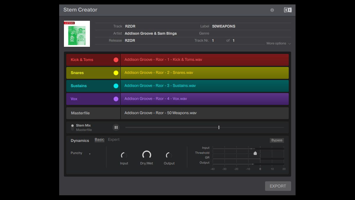 Native Instruments Stems Creator Tool now available in beta | MusicRadar