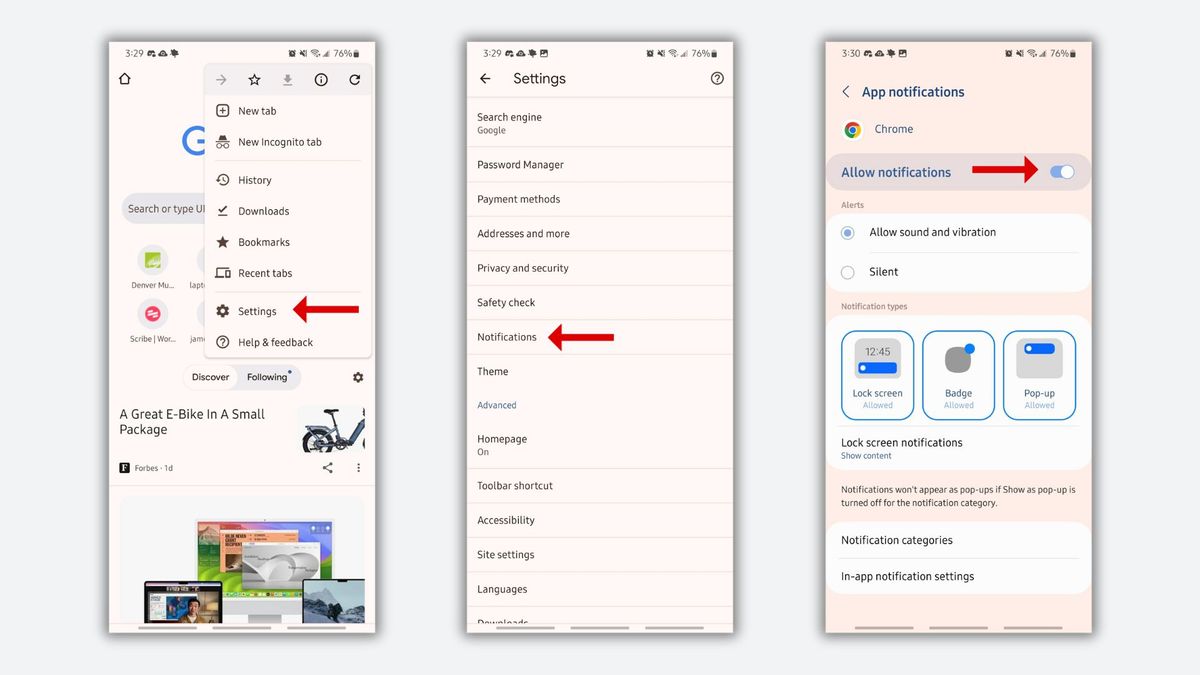 How to turn off notifications in Google Chrome | Laptop Mag