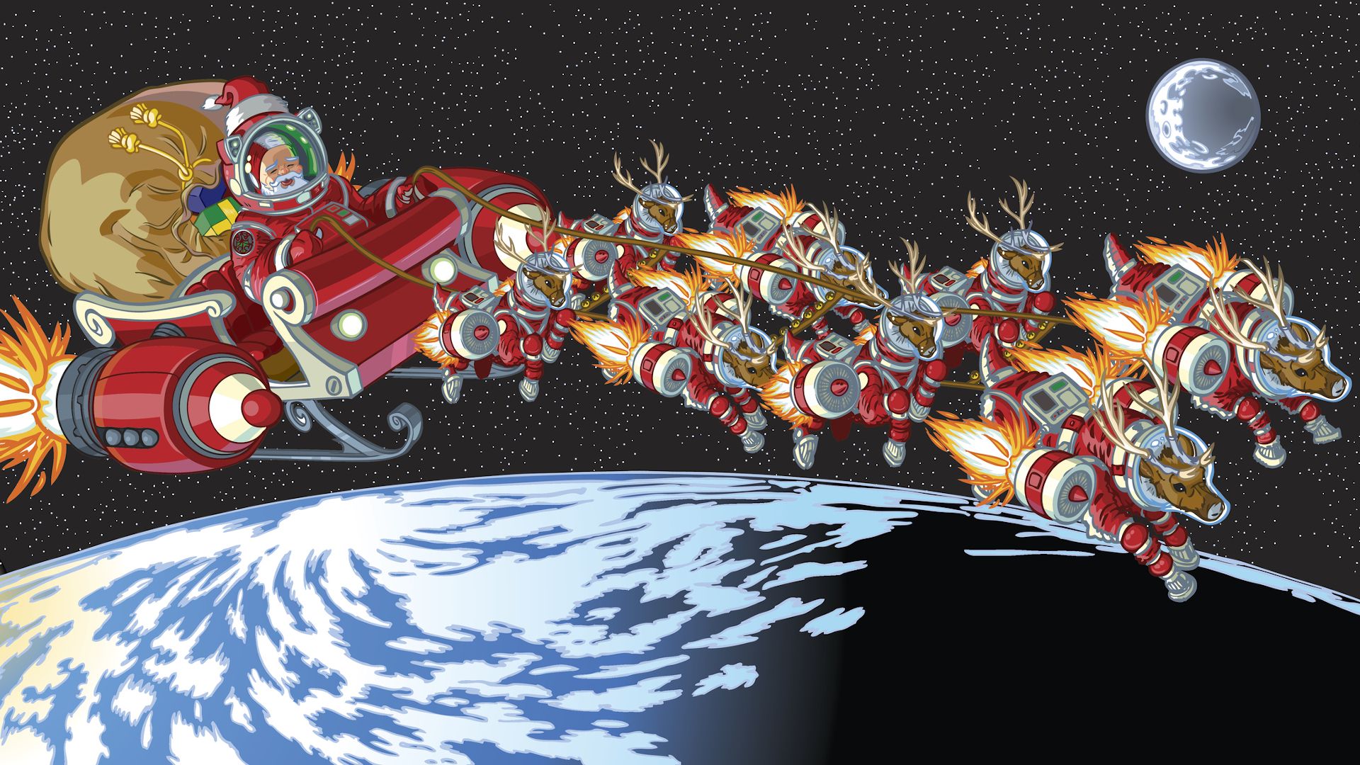 How Santa will visit astronauts on the International Space Station ...